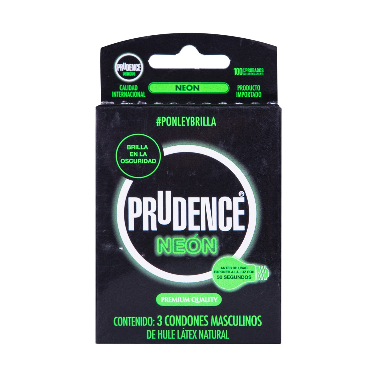 Prudence Neon (Condones) c/3 condones – Online Akumal Pharmacy